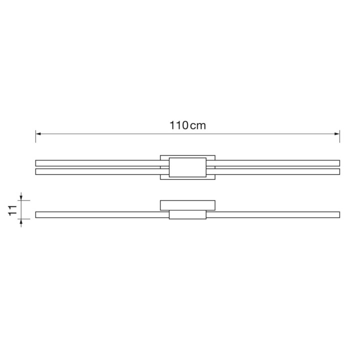 Luminaria 40W led